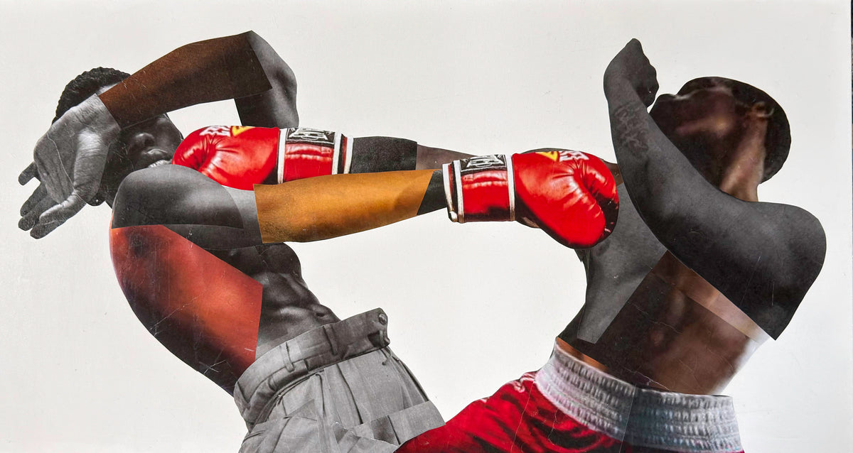 Tyreek Morrison, Two Rights Both Wrong, 2025. | Alday Hunken Gallery