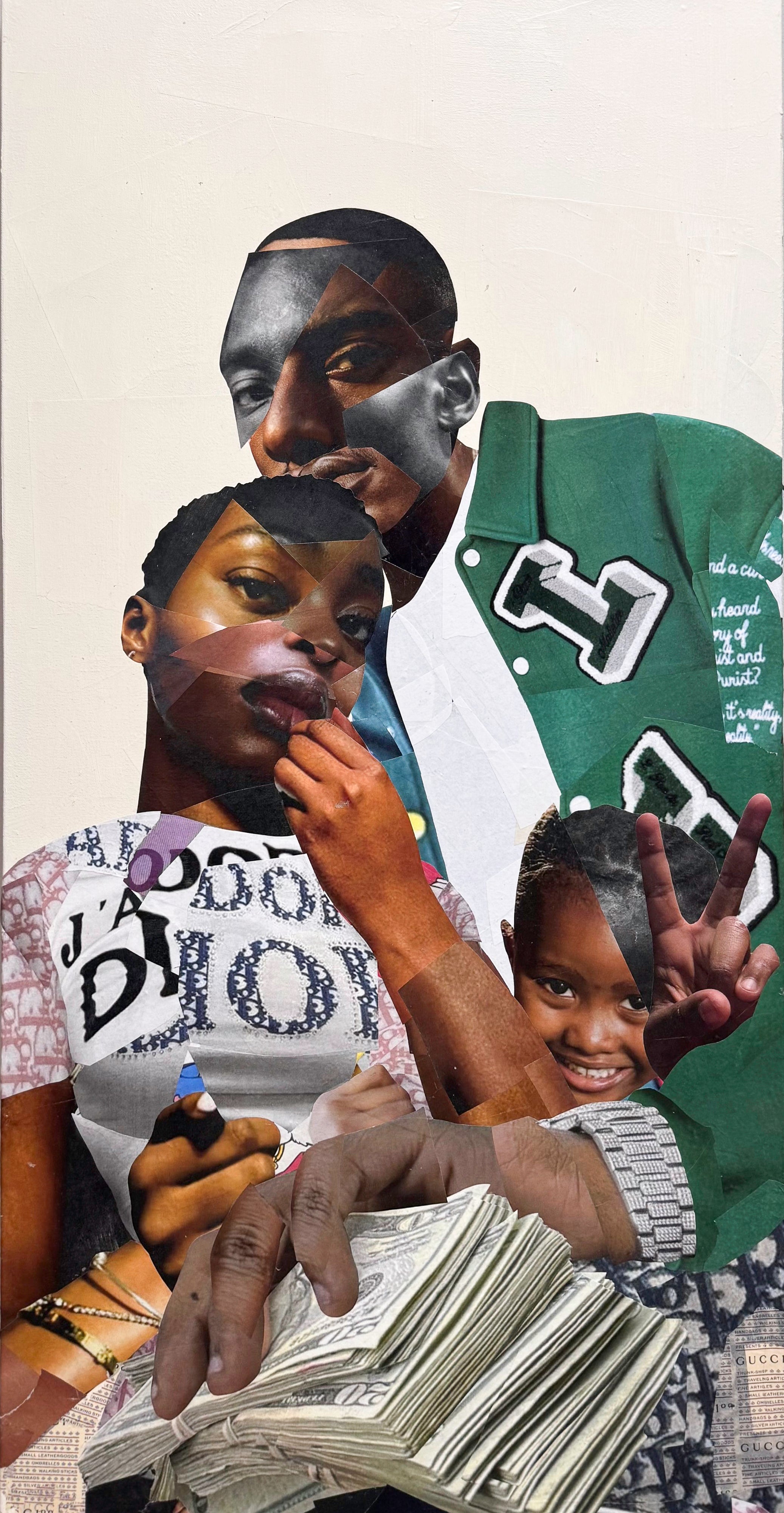 Tyreek Morrison, All For Her, 2025. | Alday Hunken Gallery